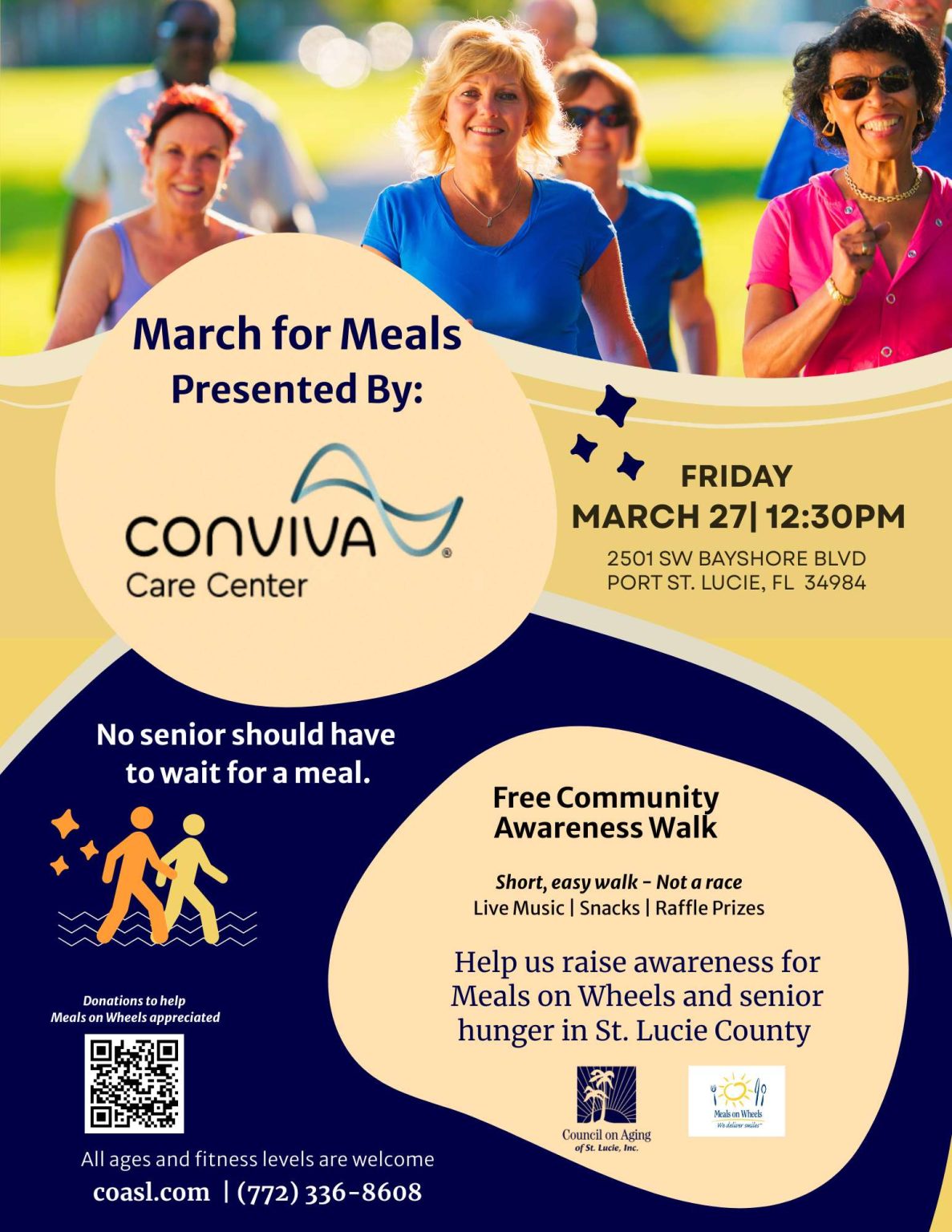 Meals on Wheels Community Awareness Walk – Council on Aging of St. Lucie